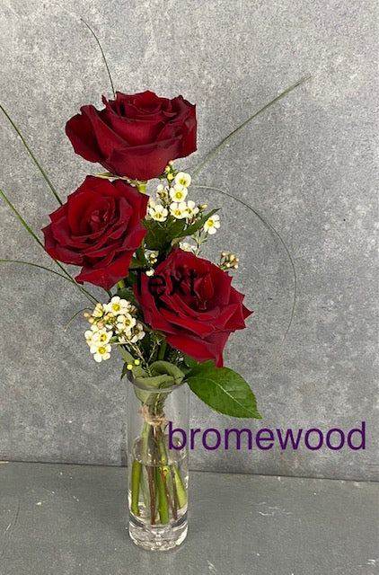 TROIS ROSES ROUGE – Bromewood, fleuriste